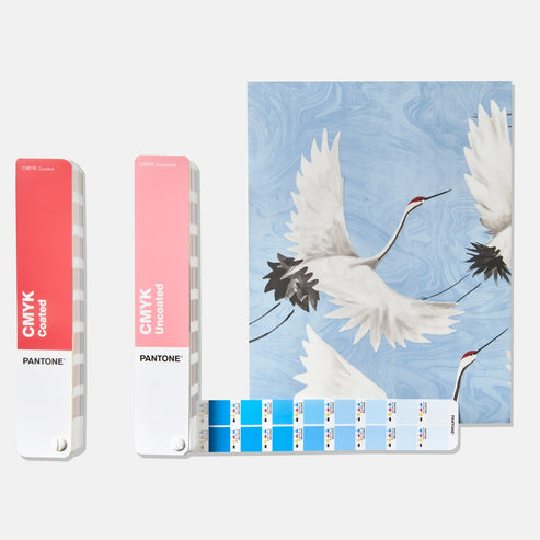 PANTONE CMYK COLOR GUIDE SET - COATED & UNCOATED