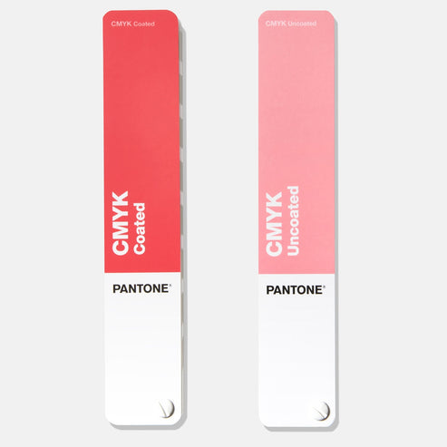 PANTONE CMYK COLOR GUIDE SET - COATED & UNCOATED